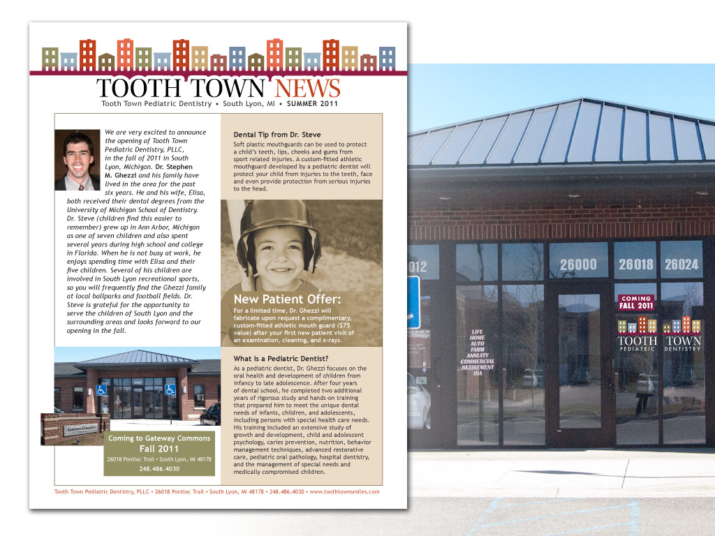 Tooth Town Pediatric Dentistry - Karen Moeller Design